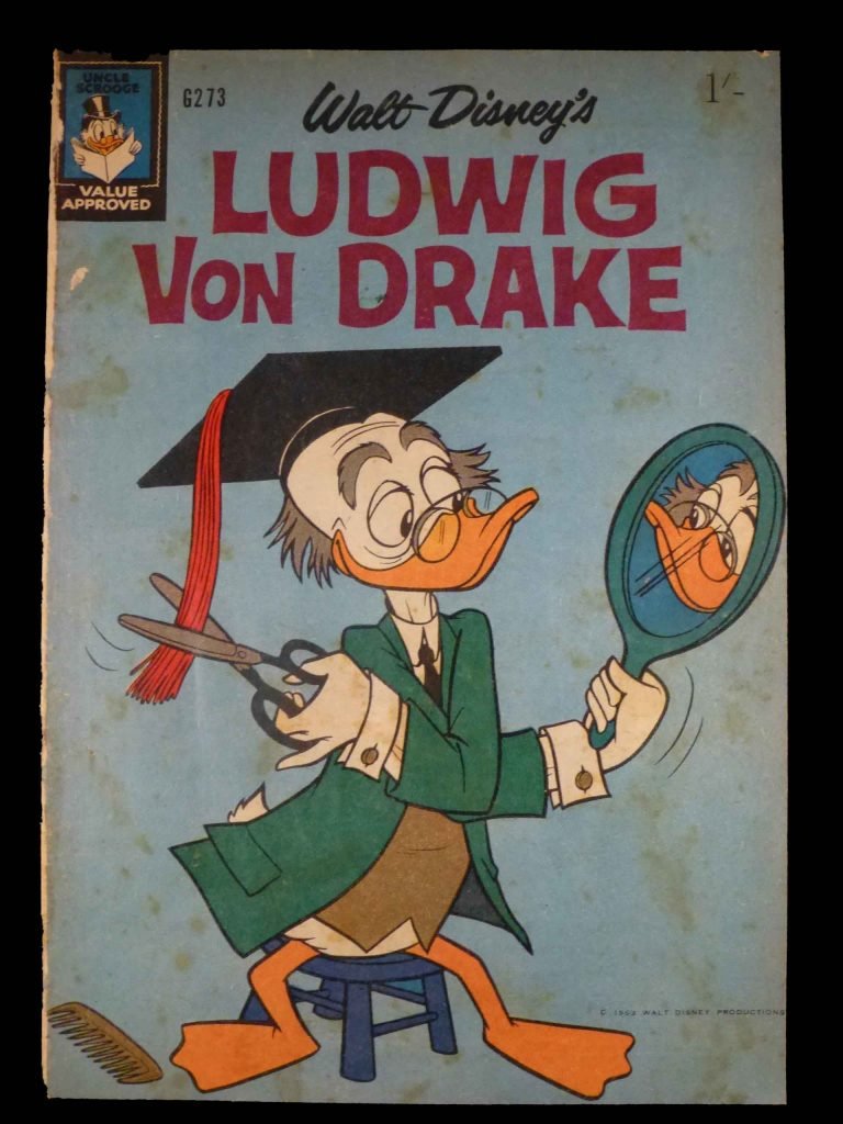 G273 Ludwig Von Drake 1963 – Ozzie Comics