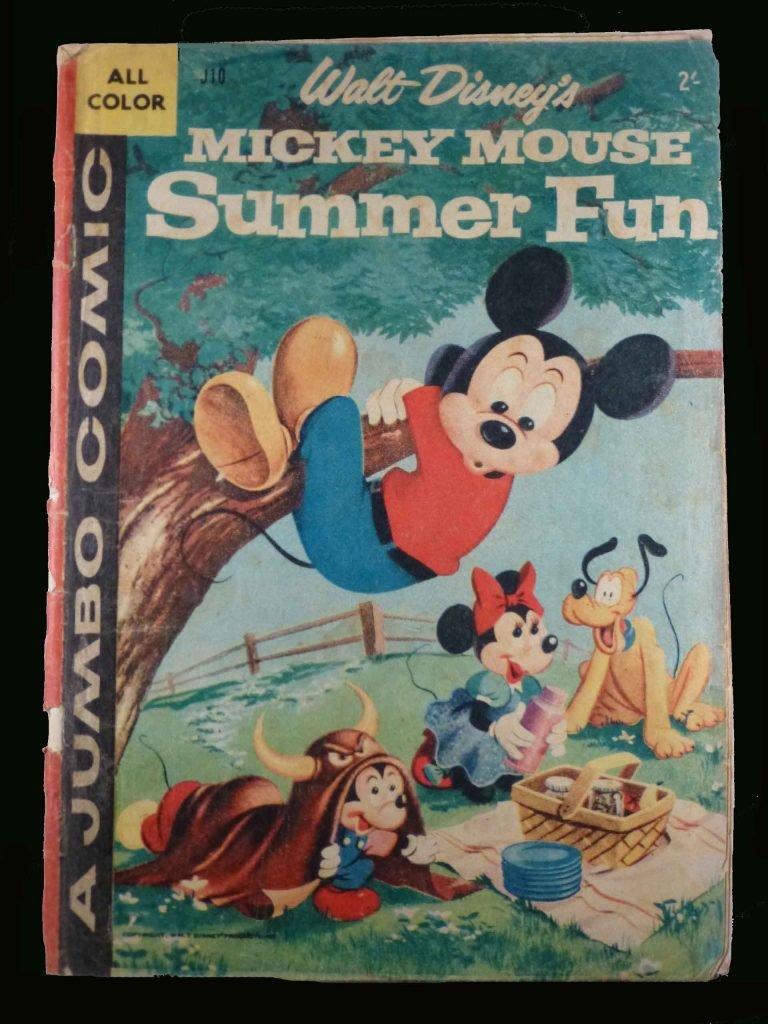 J10 Mickey Mouse Summer Fun Jumbo 1958 – Ozzie Comics