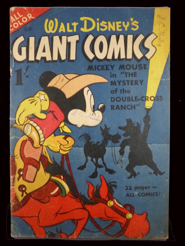 G010c Walt Disney Rare Early Giant Comic 1953 – Ozzie Comics